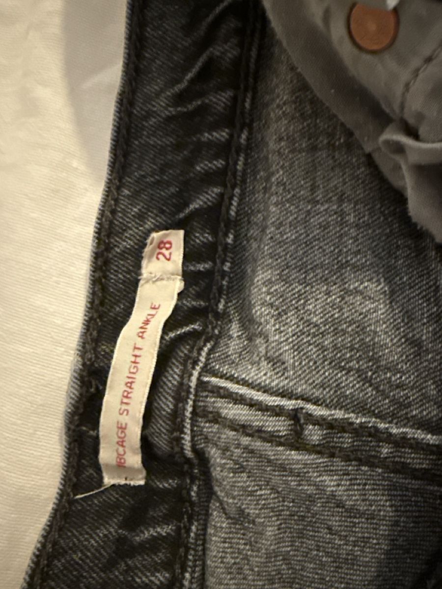 Levi's Ribcage Straight Ankle Jeans, Gr. 28, Top Zustand! (Gebraucht ...