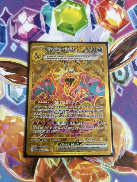 Obsidian Flames Charizard EX hyper rare 228/197 (Neu (gemäss ...