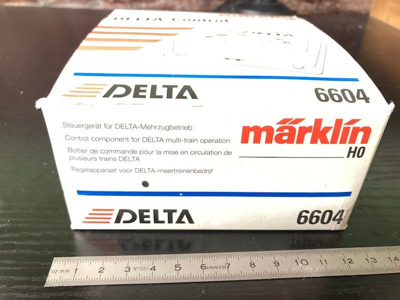 Märklin digital 6604 Steuergerät für DELTA - Mehrzugbetrieb (Gebraucht ...
