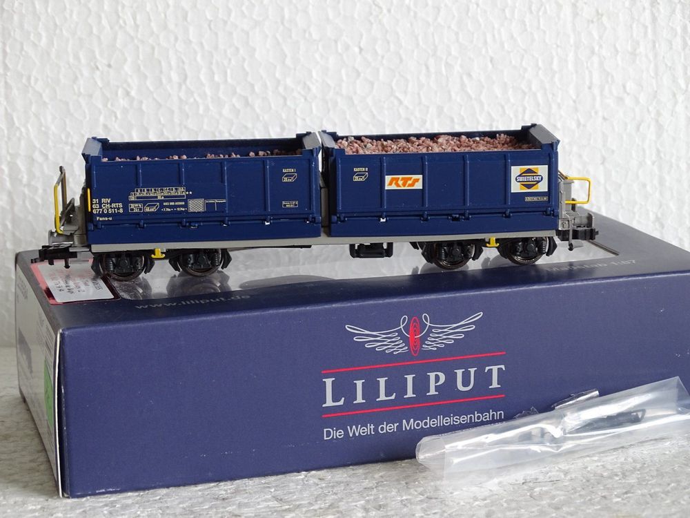 Liliput L235584 Kippwagen Fans, Blau,SBB (Gebraucht) in Wohlen für CHF ...