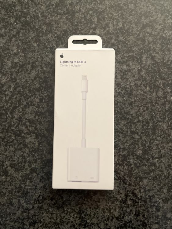 Lightning to USB 3 Camera Adapter Apple (Neu und originalverpackt) in ...
