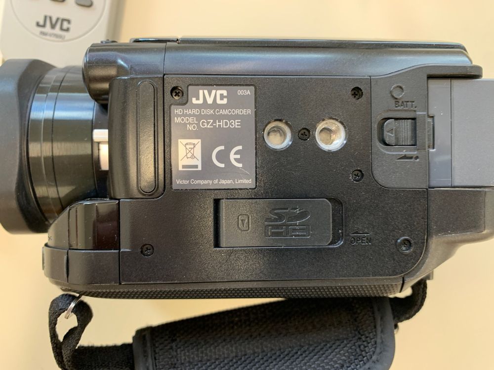 JVC Everio GZ-HD3 FullHD 200x Digi Zooom 60GB HD Hybrid (Gebraucht) in ...