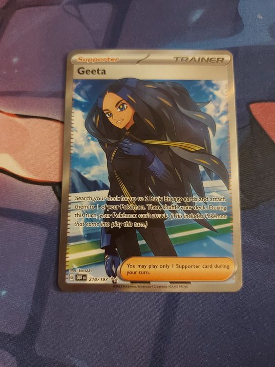 Geeta full art 218/197 OBF en | Kaufen auf Ricardo