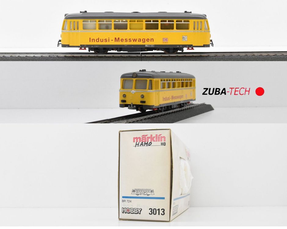 Märklin HAMO 3013 Indusi-Messwagen BR 724 DB H0 GS OVP | Kaufen auf Ricardo