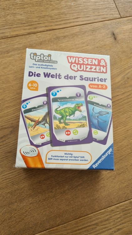 Tip Toi "Die Welt der Dinosaurier" Neu in Originalverpackung (Neu und originalverpackt) in Buchs ...