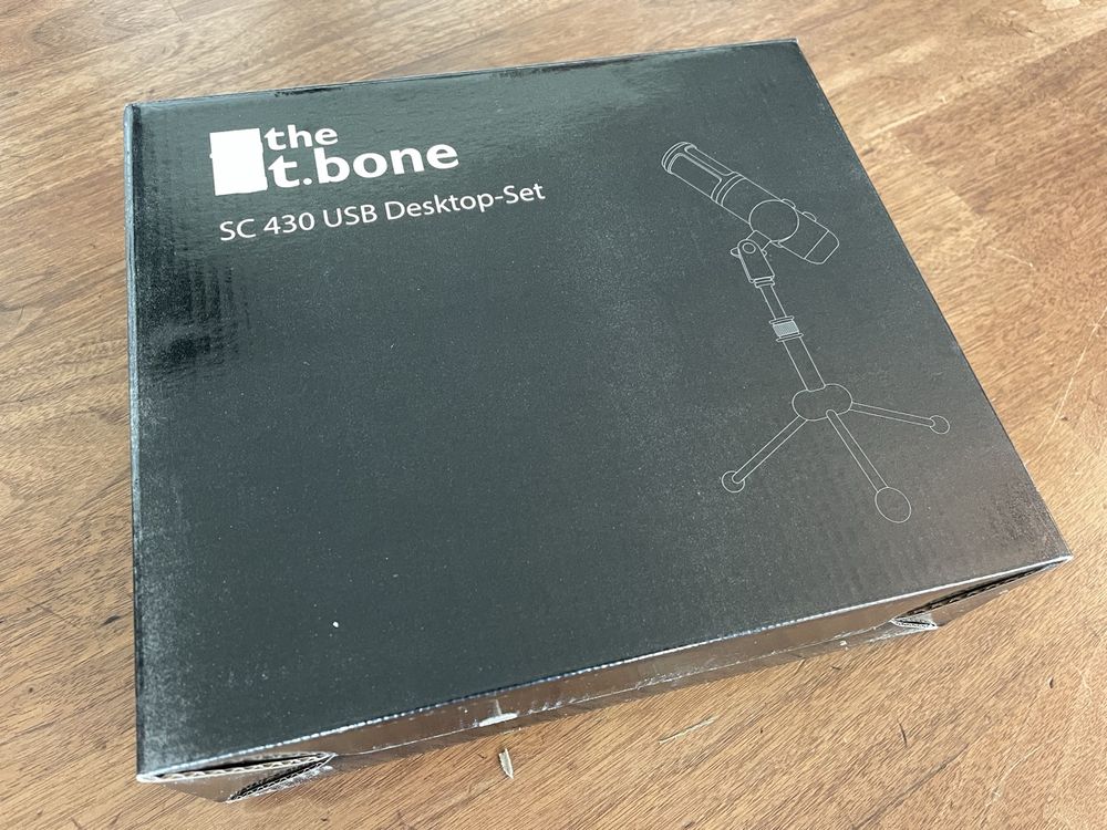 USB Studio Mikrofon Set, the t.bone SC 430 (Gebraucht) in Herrliberg ...