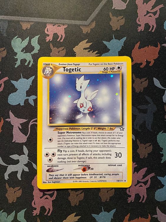 Togetic Holo Swirl, EN, Neo Genesis, Pokemon | Kaufen auf Ricardo