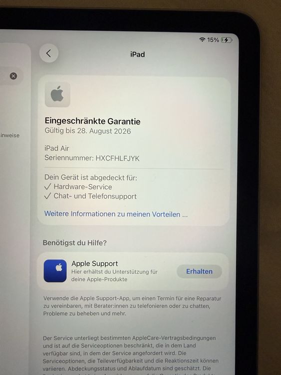 Apple iPad Air 2025 128GB + Pencil Pro + Hülle,OVP, Garantie (Neu ...