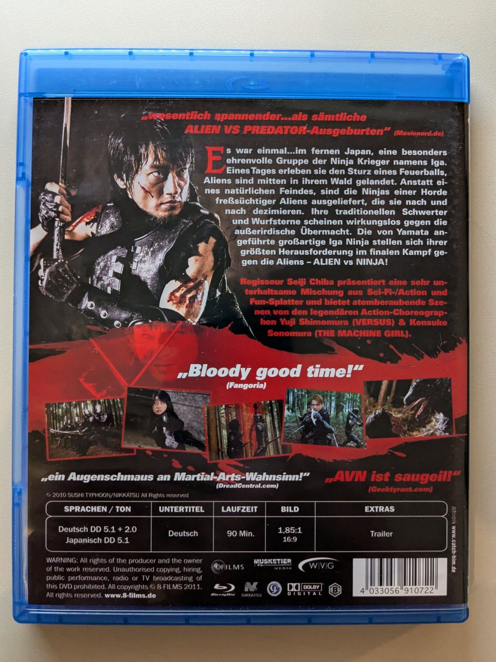 AvN: Alien vs. Ninja (Uncut) [Blu-ray] (Gebraucht) in Port für CHF 2.5 – mit Lieferung auf ...