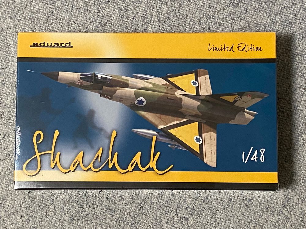Modellbausatz Shachak Mirage IIICJ von Eduard (1/48) (Neu und ...