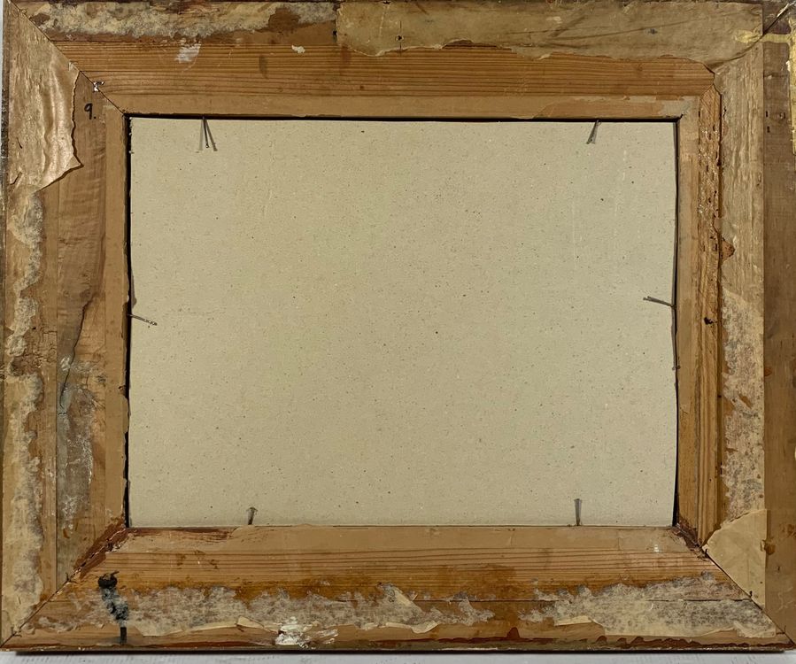 Stilleben Aquarell Blau Kanne unleserlich Signiert | Kaufen auf Ricardo