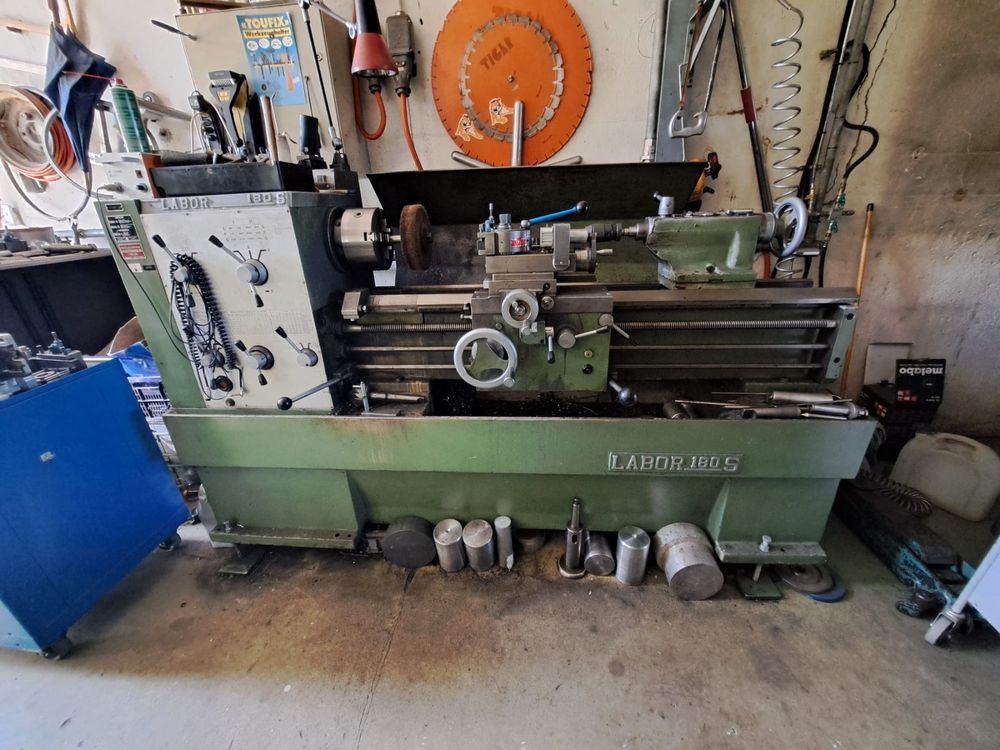 Vorankündigung Drehbank Labor 180S mit sehr viel Zubehör (Gebraucht) in ...