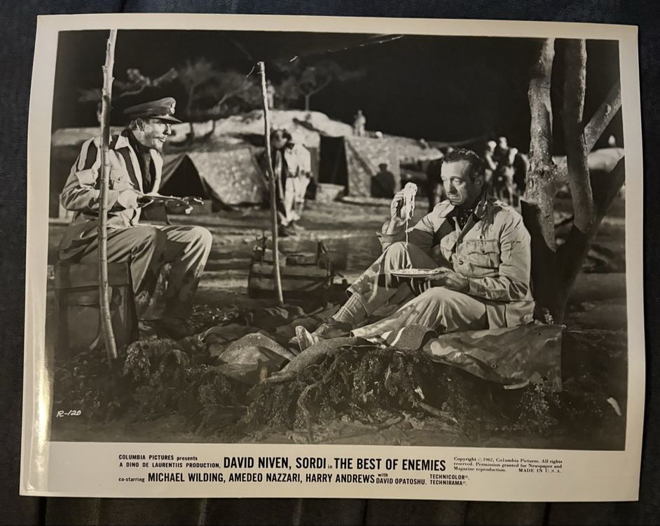Photo originale du film Best of Enemies, 1961, vintage (D'occasion) à ...