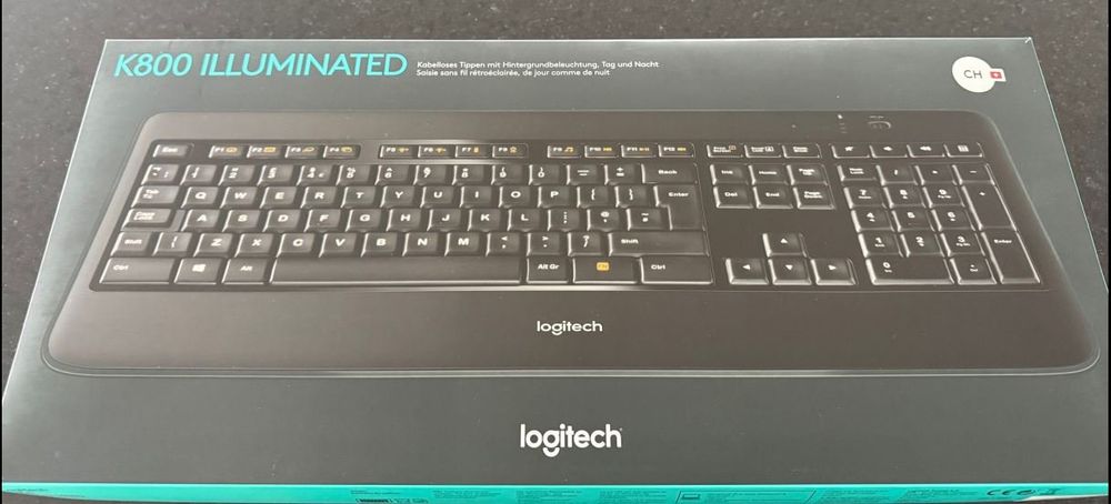 Logitech K800 CH, Kabellos zum Toppreis (Gebraucht) in Rothenburg für ...