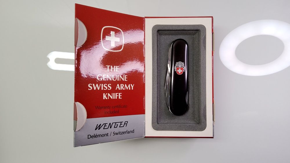 Rare couteau Wenger CDE 2000/ Mr. ADOLF OGI President/ Peace (Gebraucht ...