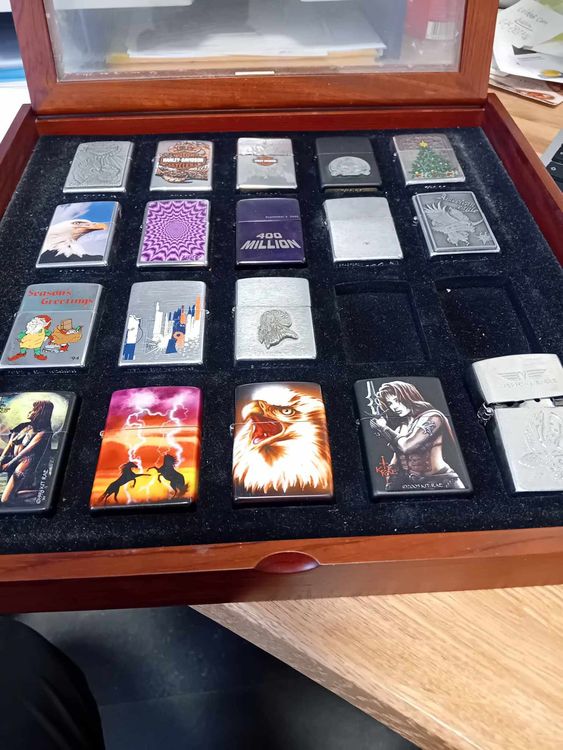 Kleine Zippo Feuerzeug Sammlung (Gebraucht) in St. Gallen für CHF 205 ...