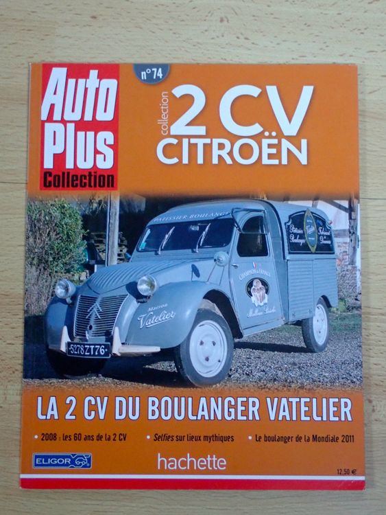 Citroen 2CV Kastenwagen Bäckerei - Revue Auto Plus 2CV 74 (Neu (gemäss ...