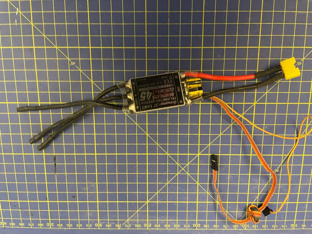 Graupner HOTT Brushless Regler BL Control+ 45 45A, 2-6S BEC | Kaufen ...