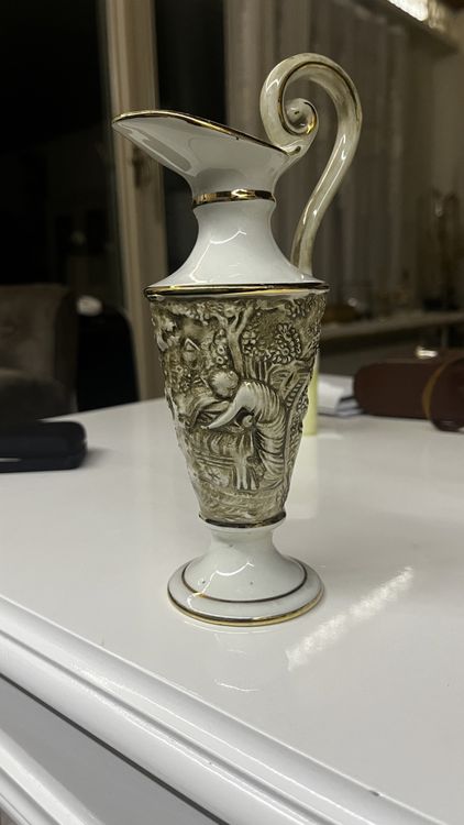 R. Capodimonte Krug Vintage Keramik | Kaufen auf Ricardo
