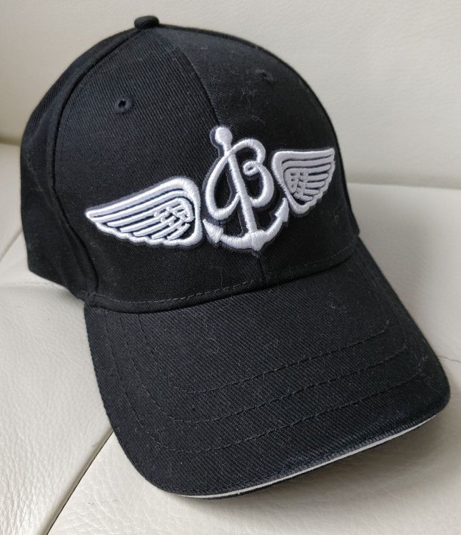 BREITLING Cap Baseball-Cap schwarz/weiss | Kaufen auf Ricardo