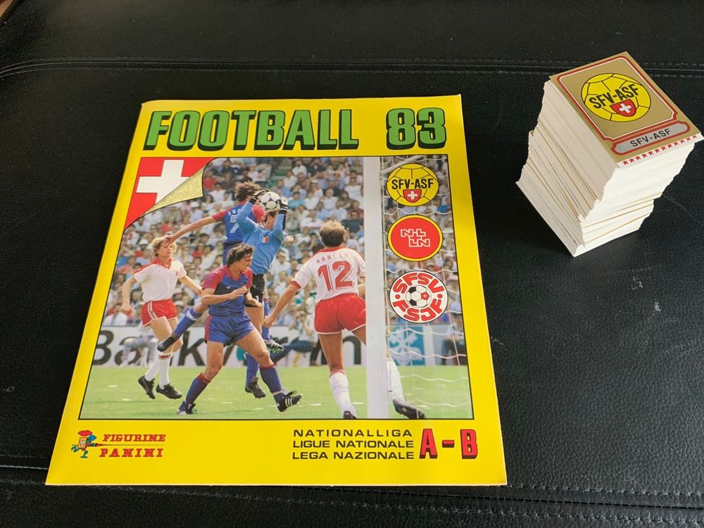 Panini FOOTBALL 83 Leeralbum + alle Sticker lose (Neu (gemäss ...