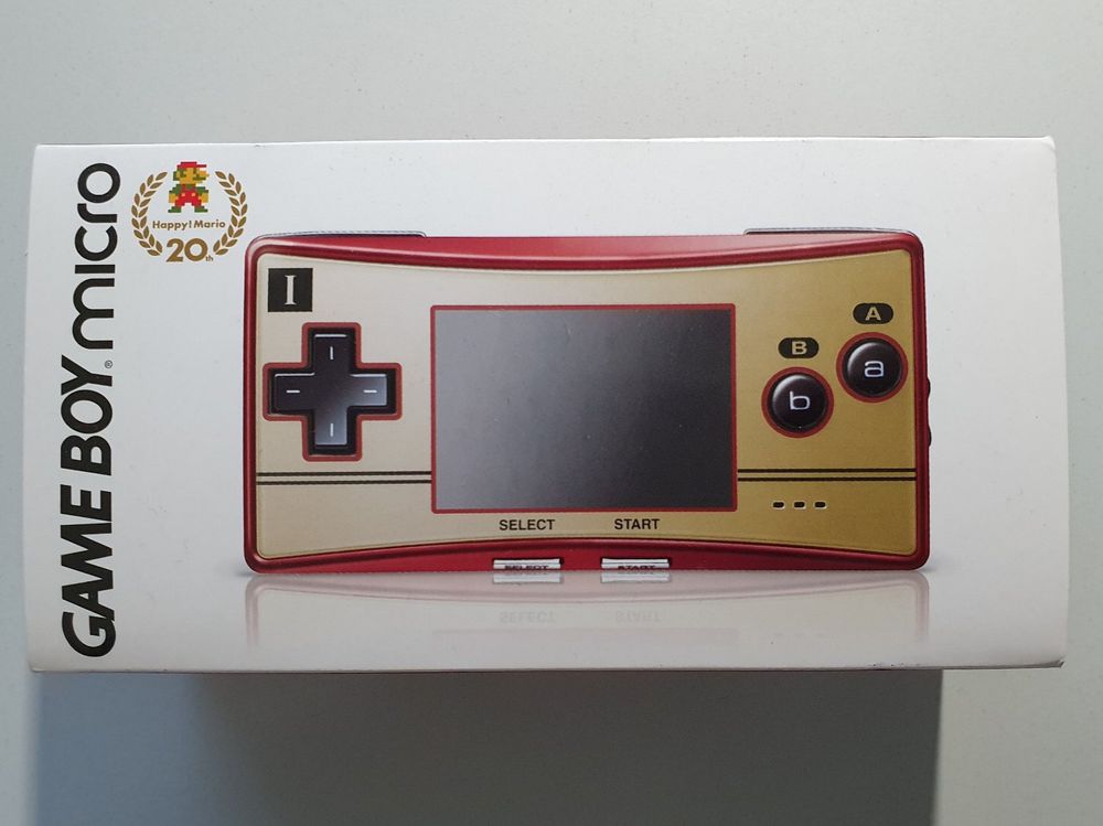 GBA - Gameboy Micro 20th Anniversary Edition in OVP (JAP) | Kaufen auf ...