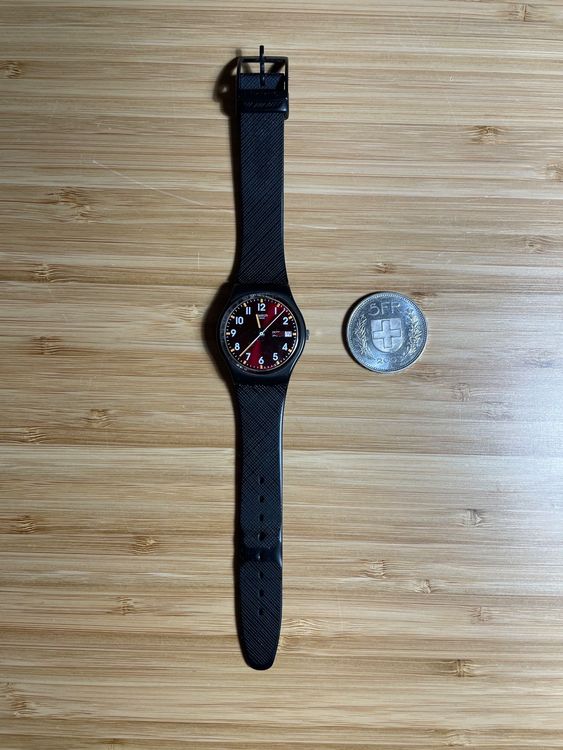Swatch vintage Original Sir Red Day Date (Gebraucht) in Estavayer-le ...