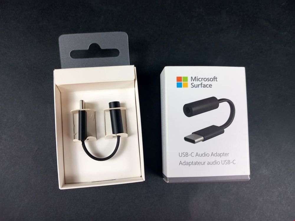 MICROSOFT SURFACE USB Audio Adapter/Klinke (Neu (gemäss Beschreibung ...