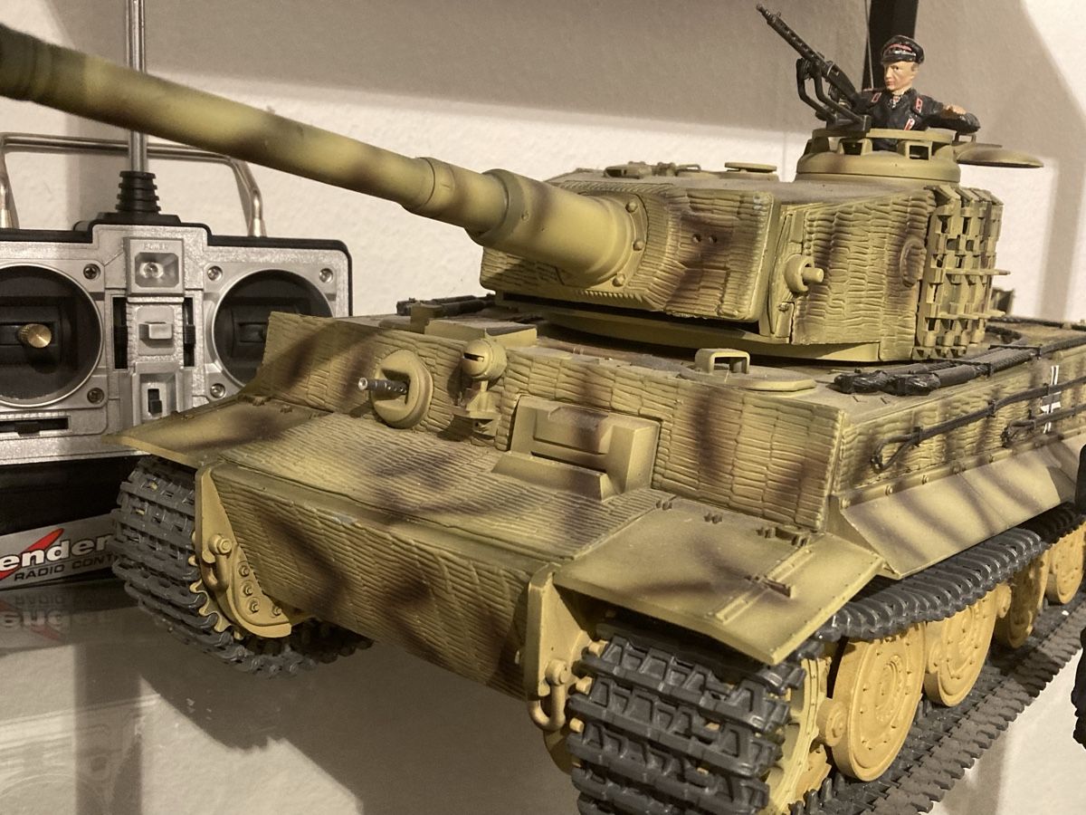 Tiger Panzer 1/16 RC Metallketten Torro Weltkrieg Wehrmacht (Gebraucht ...