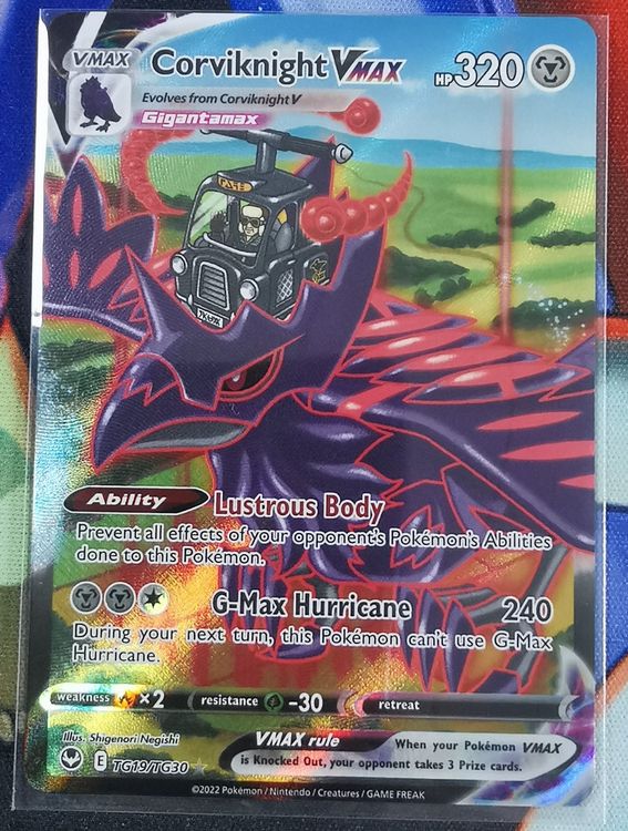 Pokemon Corviknight VMAX TG19/TG30 Silver Tempest EN | Kaufen auf Ricardo