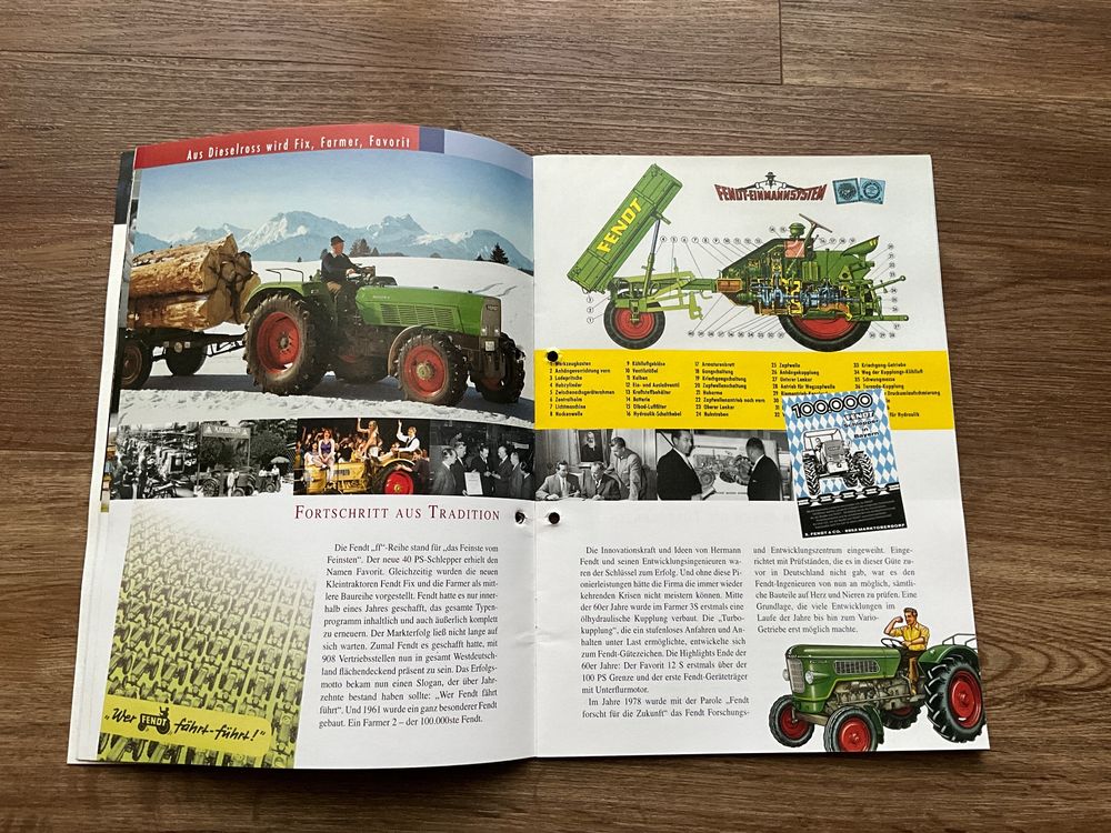 Traktor Prospekt Buch Fendt Traktoren (Gebraucht) in für CHF 25 – mit ...