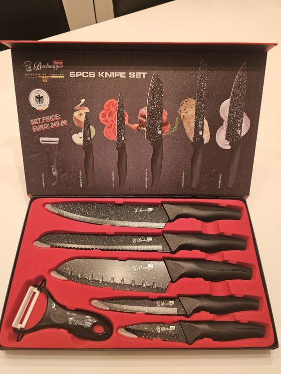 Bachmayer Messerset Marmor 6-teilig neu (Neu und originalverpackt) in ...