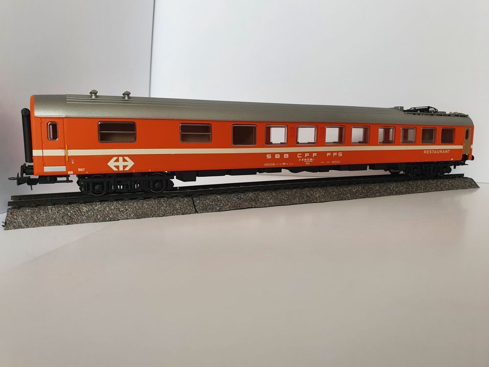 SBB Speisewagen WRm - RIC / 1:87 / KK (Neu und originalverpackt) in Zürich für CHF 49 – mit ...