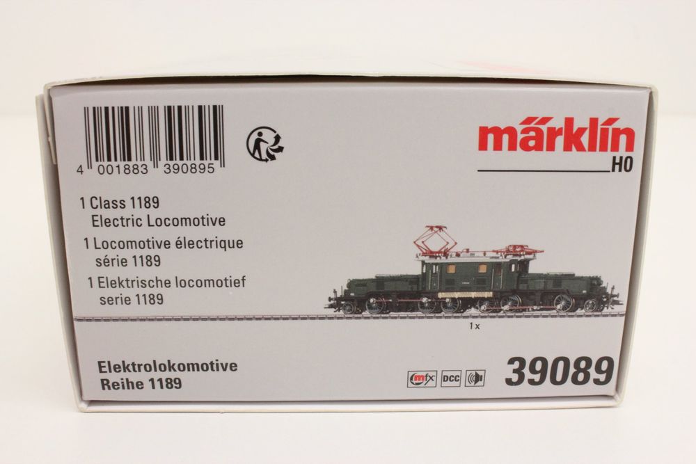 Märklin 39089 ÖBB Reihe 1189 "Krokodil" AC Digital mit Sound (Gebraucht ...