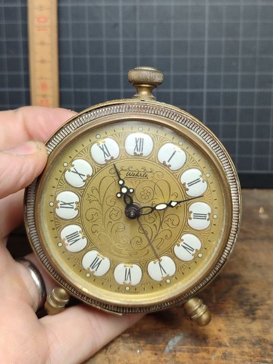 Wunderschöner alter Wecker Nr 22 Wehrle | Kaufen auf Ricardo