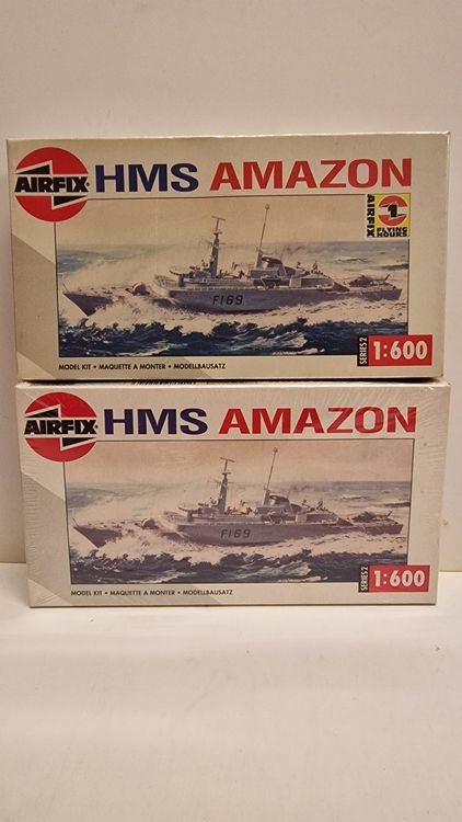 Airfix HMS Amazon 1:600 Schiff Plastikmodellbau (Gebraucht) in ...