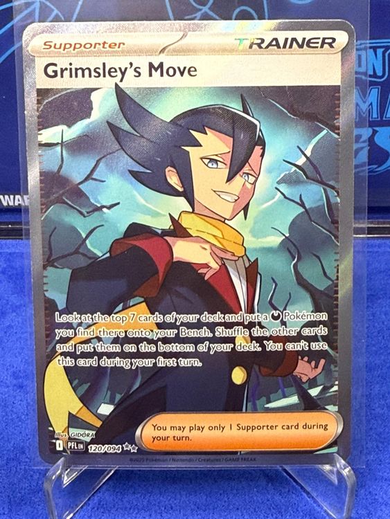 Pokemon - Phantasmal Flames PFL 120 Grimsley's Move [EN] (Gebraucht) in ...