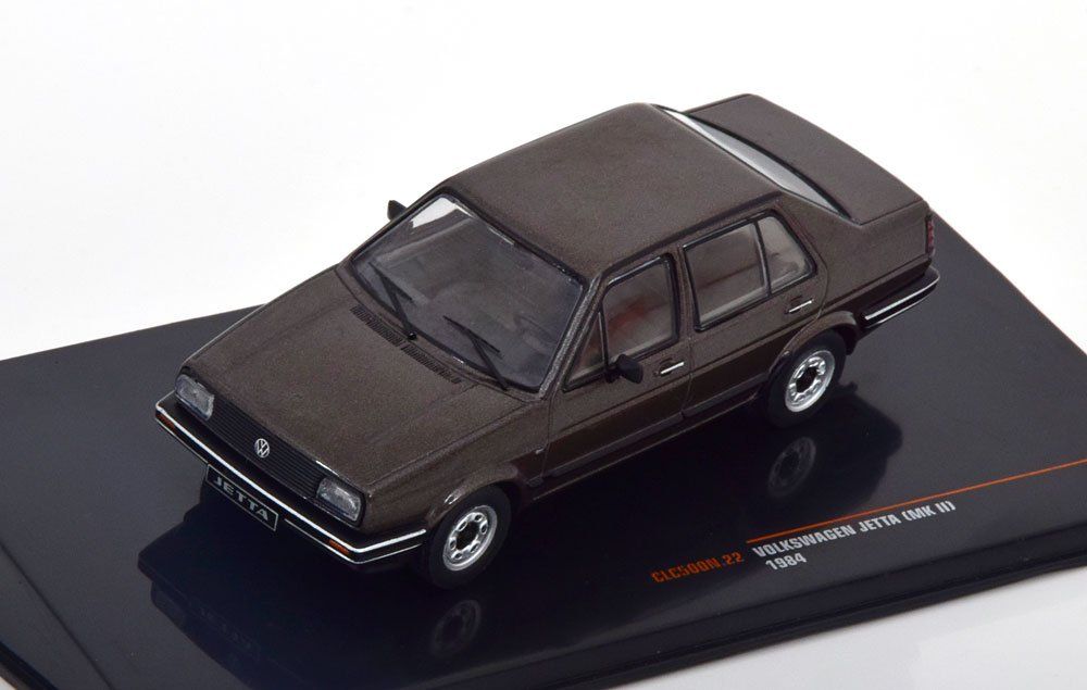 VW Jetta II Phase I 1984-1987 dunkelgrau met. 1:43 von IXO (Neu und ...