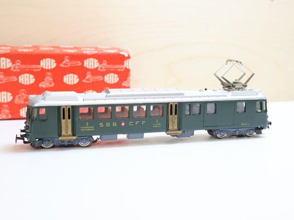 HAG SBB Triebwagen RBe 4/4 Nr. 150 - AC H0 mit OVP (Gebraucht) in ...