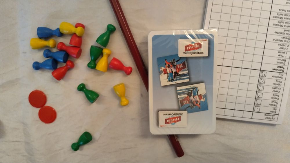 Rivella Family Game Box / Eile mit Weile, Mühle und andere (Gebraucht ...