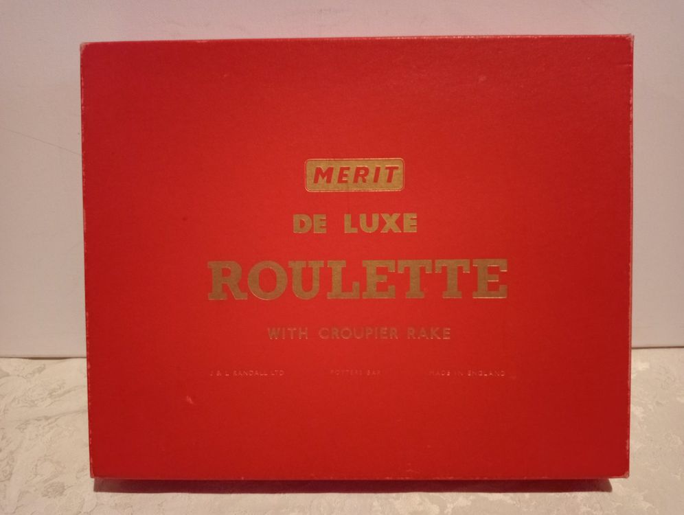Roulette Randall LTD Merit De Luxe Vintage 1950 Komplett (Gebraucht) in ...