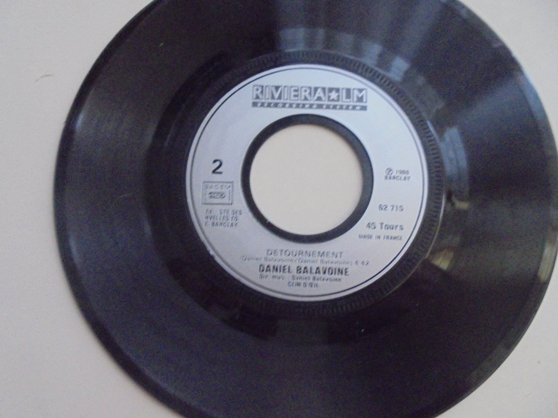 Daniel Balavoine " Mon fils ma bataille" France 1980 VG /VG+ (D ...