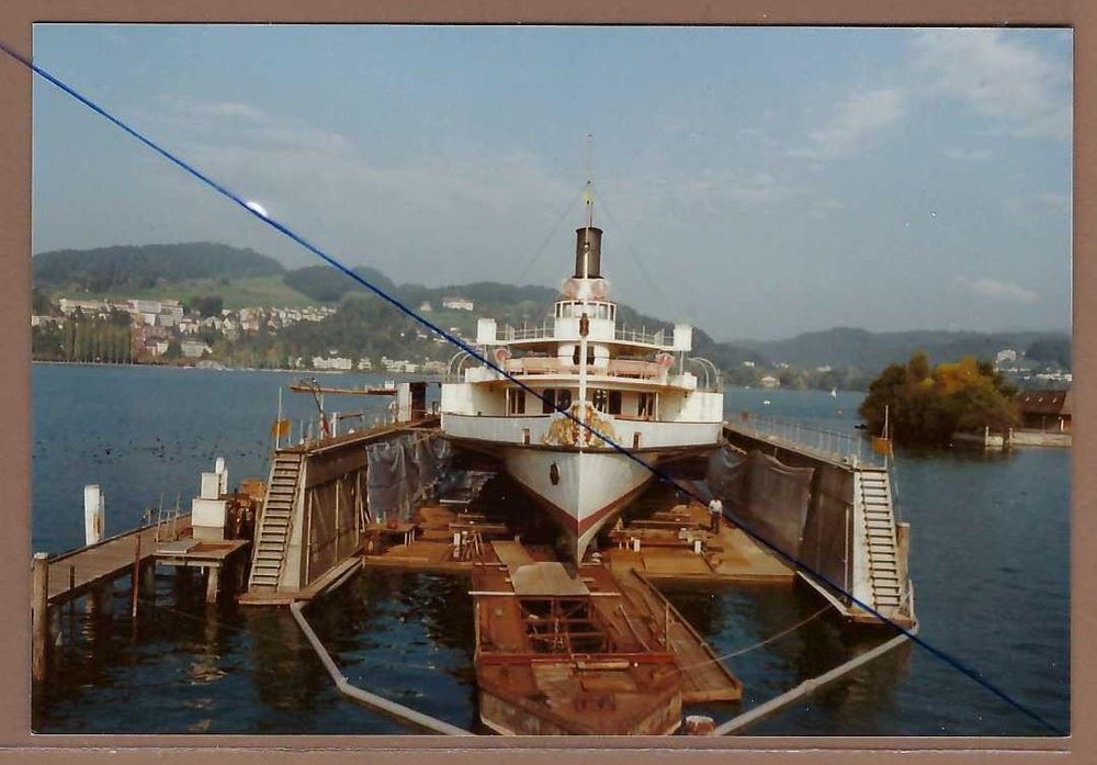 SGV Werft. Trockendock. DS Gallia. (Antik) in Horw für CHF 5 – mit ...