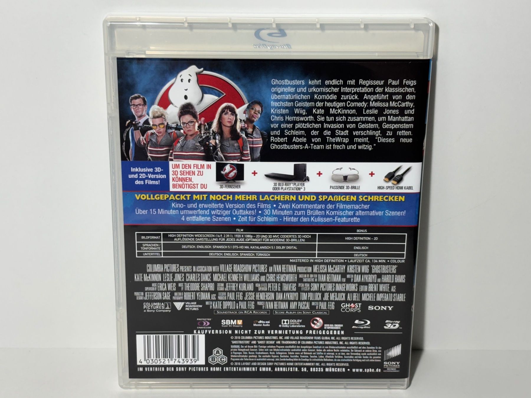 Ghostbusters - Answer the Call Blu Ray 3D (Gebraucht) in Wilderswil für CHF 5.9 – mit Lieferung ...