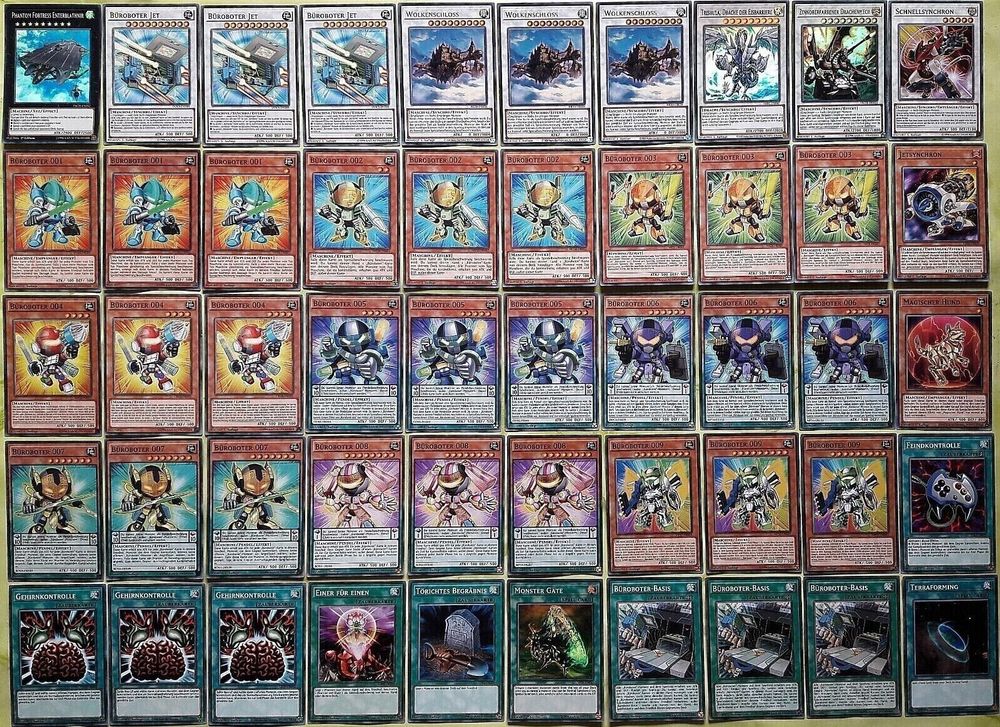 Yu-Gi-Oh! Büroboter Deck yugioh 50 Karten | Kaufen auf Ricardo