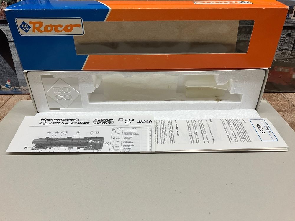 Roco 43249 Personenzug Dampflok BR 23 der DB, H0, analog | Kaufen auf ...