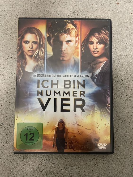 DVD Ich bin Nummer Vier, Action Sci-Fi Thriller (Gebraucht) in Winterthur für CHF 1 – mit ...