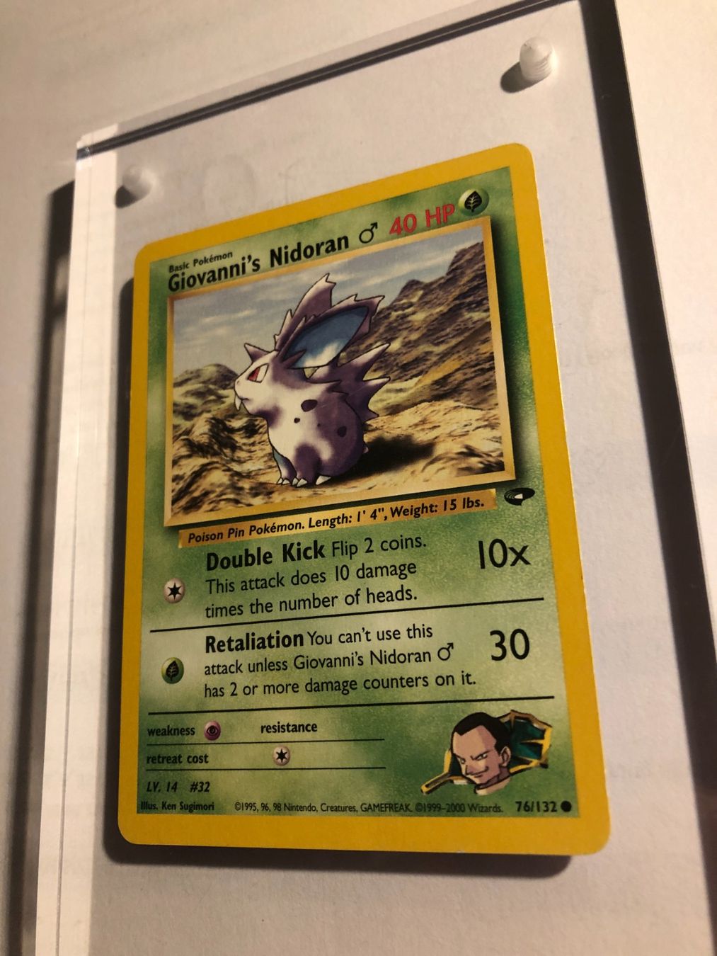 Giovanni's Nidoran Gym Challenge - NM - ab 1.- (Usato) a Giubiasco per ...