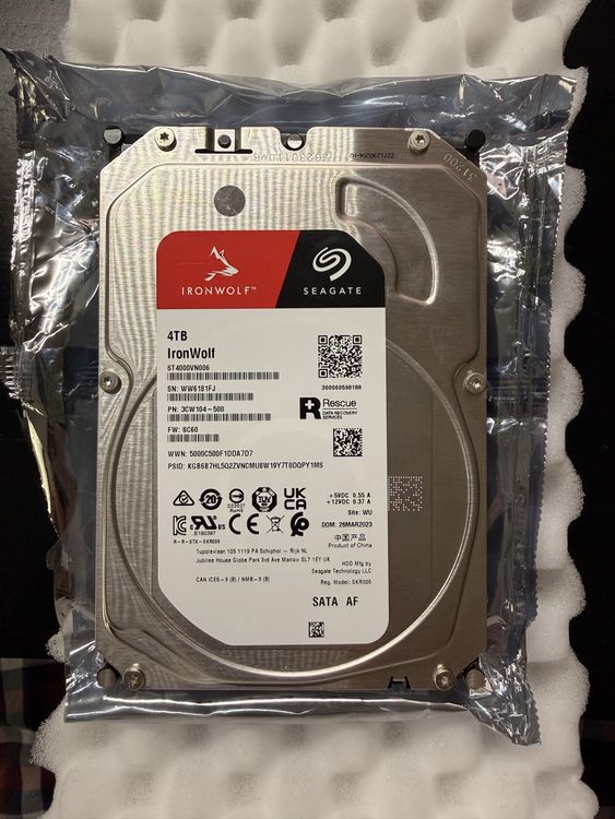 Seagate IronWolf 4TB HDD Festplatte (Gebraucht) in Brittnau für CHF 76 ...
