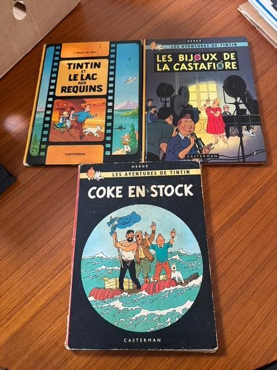 trio de bds tintin (Gebraucht) in Vésenaz für CHF 18 – mit Lieferung ...